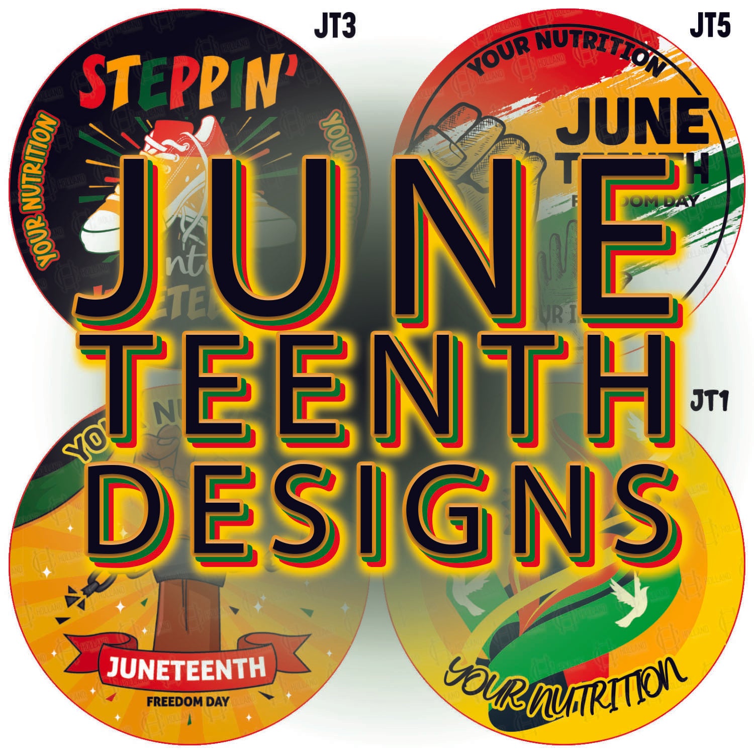 Themed Label Designs – Holland Creative