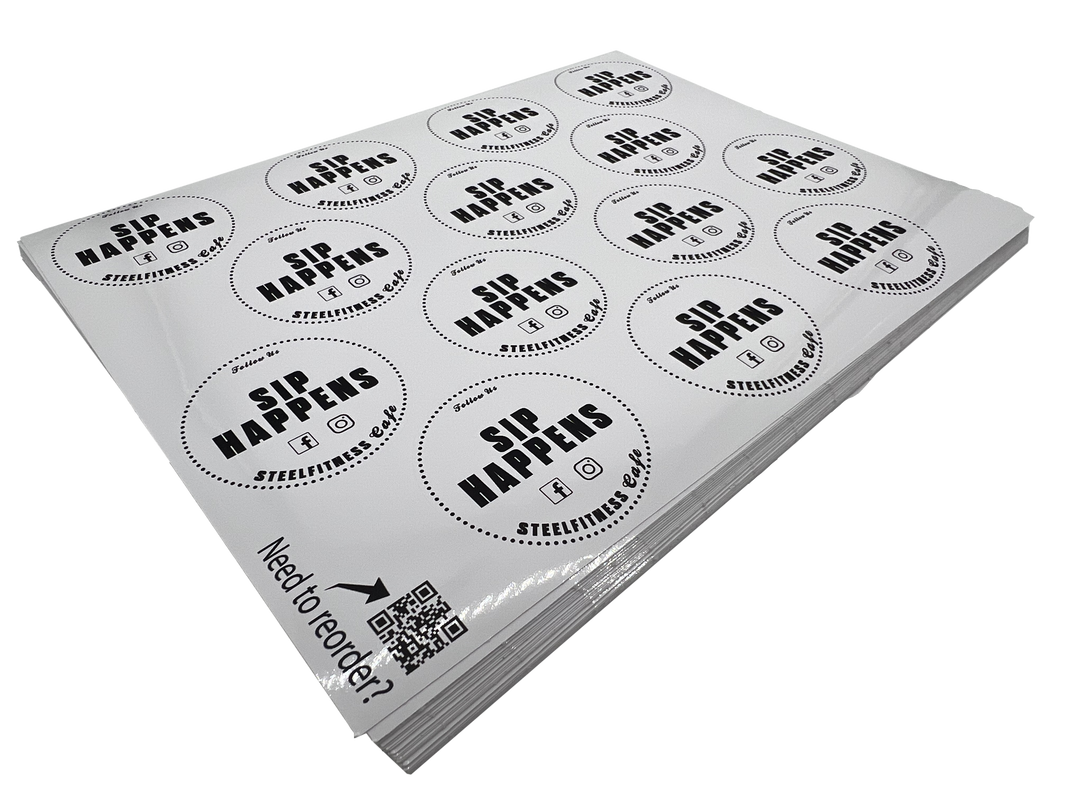 Vinyl Sheet Labels – Holland Creative
